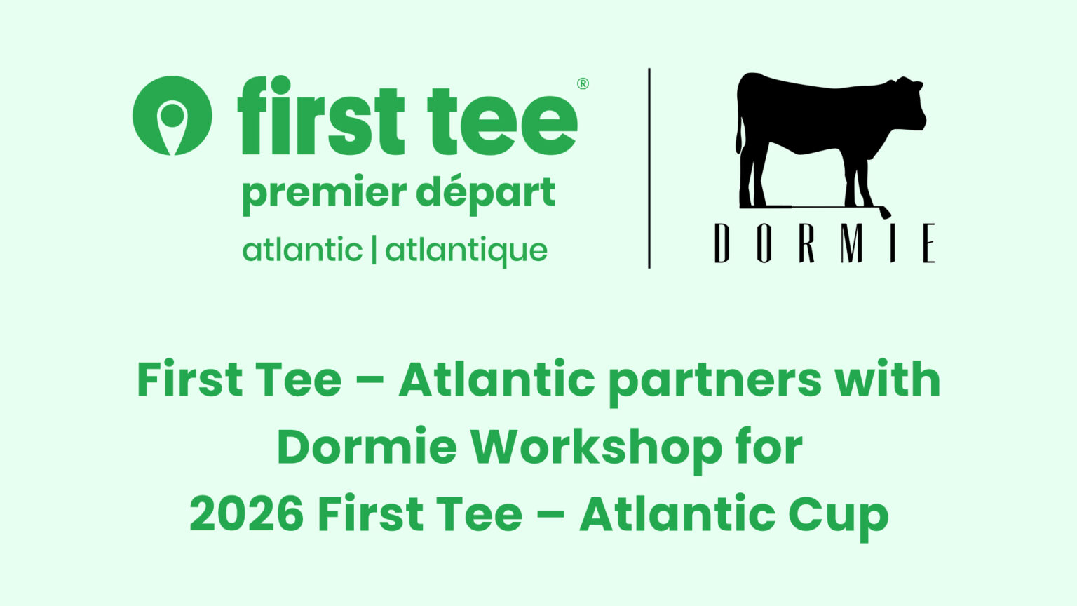 First Tee – Atlantic partners with Dormie Workshop for 2026 First Tee ...